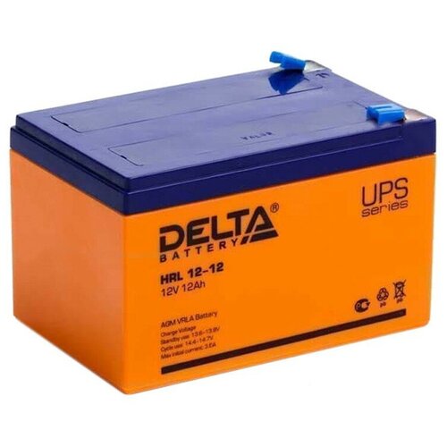 Аккумуляторная батарея Delta HRL 12-12X (12V/12Ah)_D_K 705857