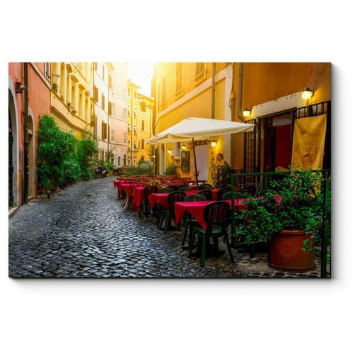 Модульная картина Уютное уличное кафе, Рим 60x40