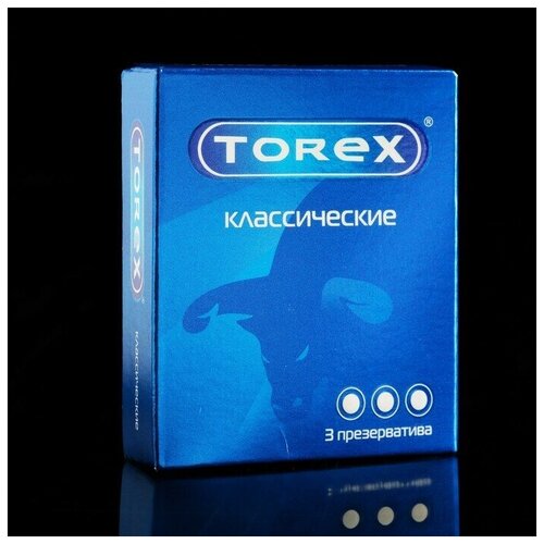 Презервативы Torex, классические, 3 шт в комплекте