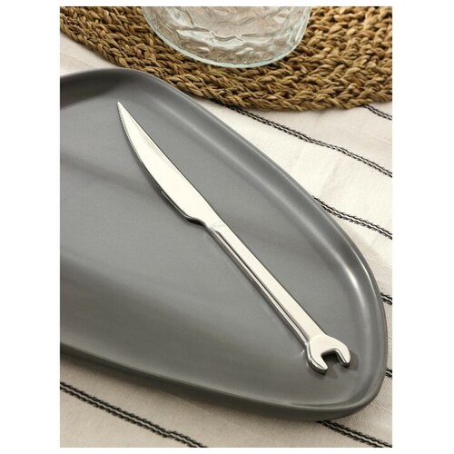 Нож столовый Magistro Workshop, h=22,5 см, цвет серебряный