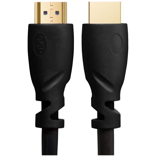 Кабель Premium HDMI 2.0 Ultra HD 4K 18 Гбит/с 3D для PS4 Smart TV 24K GOLD (GCR-HM302) черный 2.0м