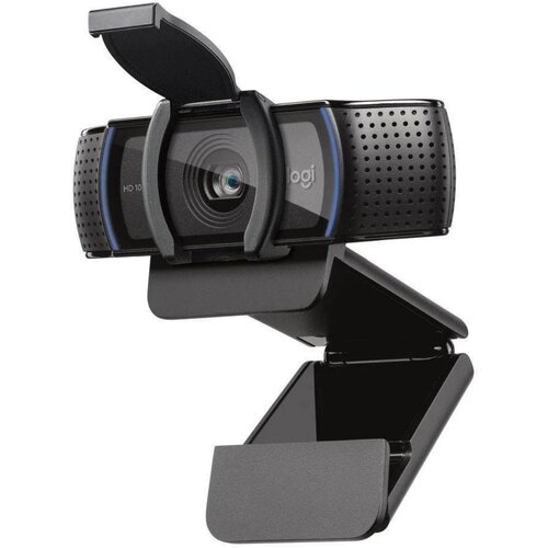 Веб-камера Logitech HD Pro Webcam C920S, черный
