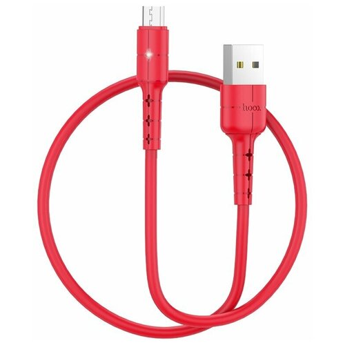 Кабель USB - micro USB 1.2м Hoco X30 Star - Красный