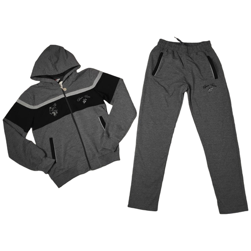 Комплект одежды Simart, размер 158, черный, серый