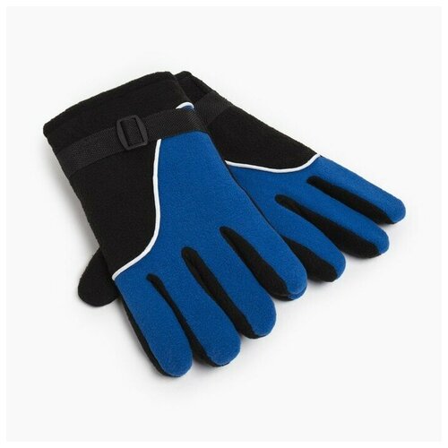 Перчатки  Minaku, размер 25, черный, синий