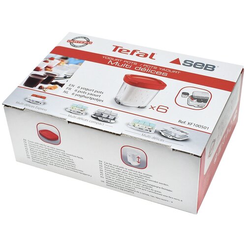 Набор баночек для йогуртницы Tefal XF100501