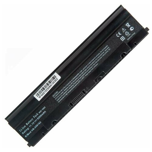 Аккумуляторная батарея (аккумулятор) для ноутбука Asus Eee PC 1025C, 1025CE, 1225B, 1225C, 1225CE 5200mAh 10.8V-11.1Vment
