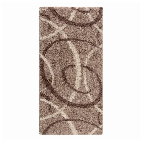 Ковер Витебские ковры Шегги с рисунком sh45a3, коричневый, 2 х 1 м