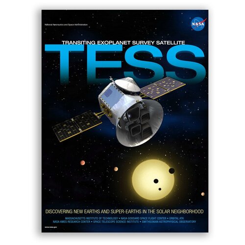 Постер на бумаге / Space: Tess / Космос