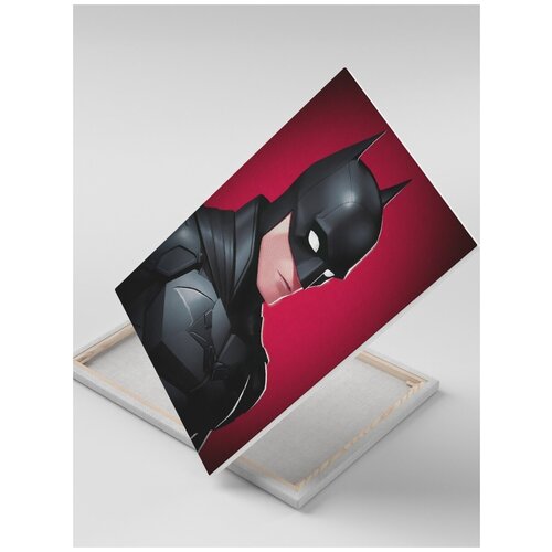 Картина на холсте СувенирShop "Batman/Бэтмен/Брюс Уэйн" 30x40