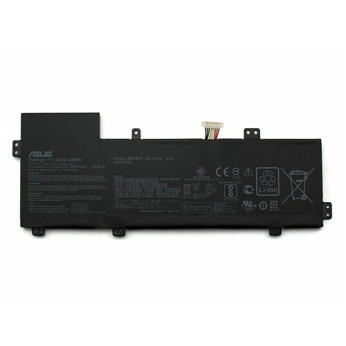 Аккумулятор для Asus UX510, BX510, U5000 (B31N1534), 48Wh, 4110mAh, 11.4V