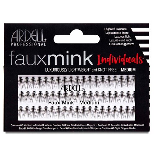 Ardell Faux Mink пучки ресниц норка, средние