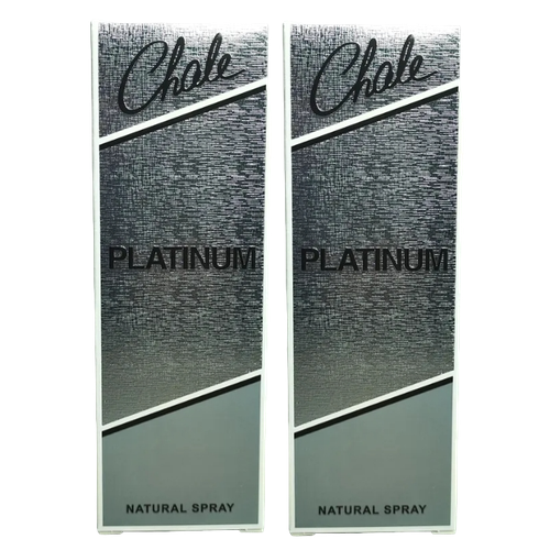 Дезодорант мужской Chale Platinum, парфюмированный, 100 мл, 2 шт