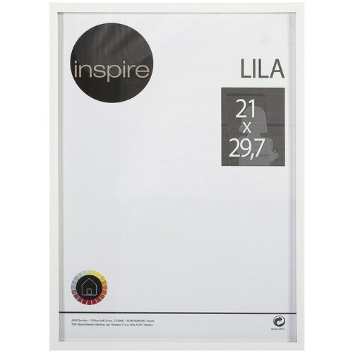 Рамка Inspire Lila 21х29.7 см цвет белый