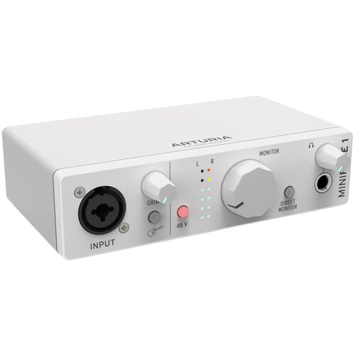 Arturia MiniFuse 1 White USB аудио интерфейс