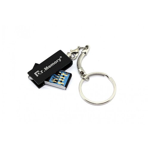 Флешка USB Dr. Memory 005 32GB, USB 3.0, серебристый