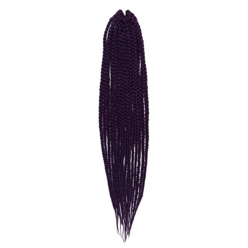 Queen fair SIM-BRAIDS Афрокосы, 60 см, 18 прядей (CE), цвет фиолетовый(#IlI PUR)