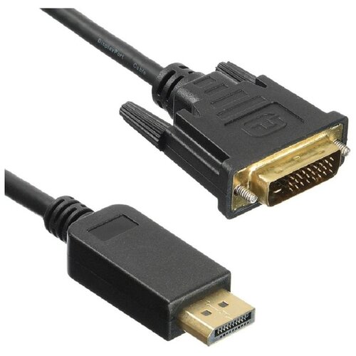 Кабель Buro 1.1v BHP DPP_DVI-2 DisplayPort (m)/DVI-D (Dual Link) (m), 2м.