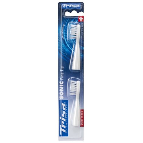 Насадка для электрической зубной щетки Trisa Sonic 2 шт. (681075-White)