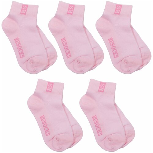 Носки RuSocks 5 пар, размер 14, розовый