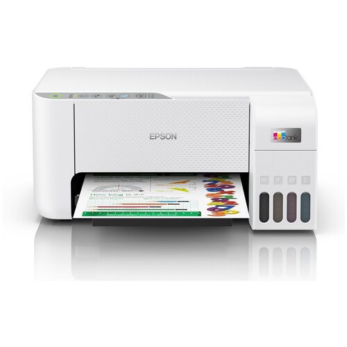 МФУ струйное Epson EcoTank L3256, цветн., A4, белый