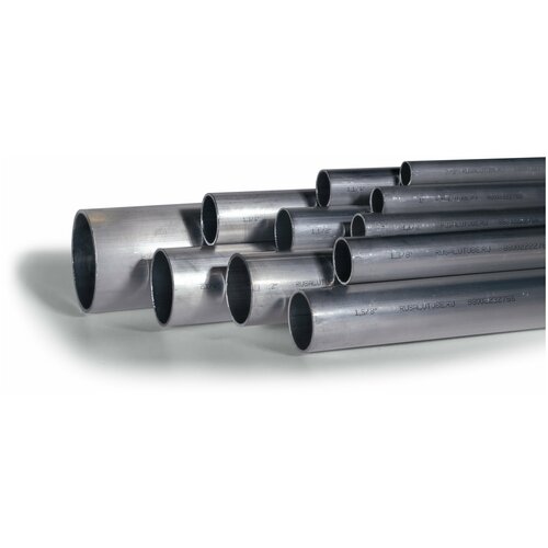Алюминиевая труба 1 1/4" (32Х2,0) хлыст 1 метр , 7 штук в упаковке