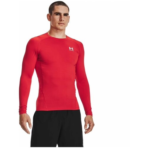 Лонгслив спортивный Under Armour HeatGear, размер MD, красный