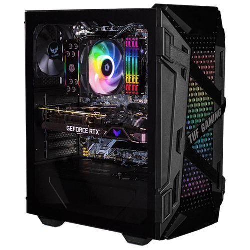 Мощный игровой компьютер (системный блок) ASUS TUF Core i9 10900 5200 MHz, 32Gb, 2Tb SSD RTX4070, Win11 PRO