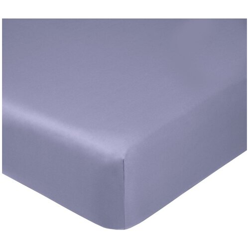 Простыня на резинке АртПостель Гламур на резинке, сатин , 140 х 200 x 20 см, фиолетовый