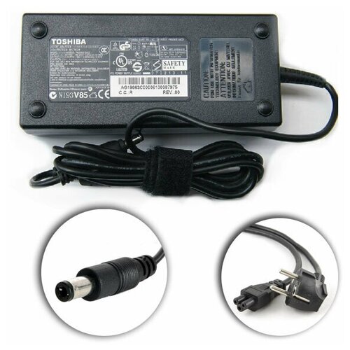 Для Toshiba Satellite A200-28N Зарядное устройство блок питания ноутбука (Зарядка адаптер + сетевой кабель/ шнур)