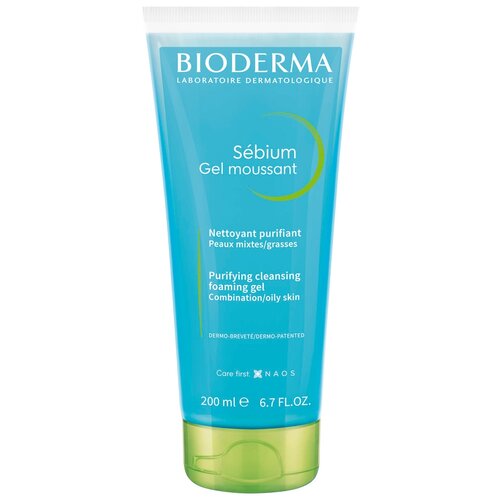 Bioderma гель-мусс Sebium для жирной и проблемной кожи, 200 мл