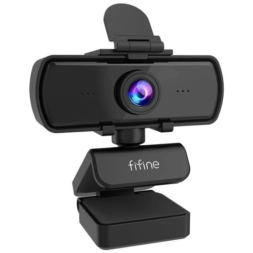 Веб-камера Fifine K420, 1440P, QHD, Микрофон с шумоподавлением (Black)