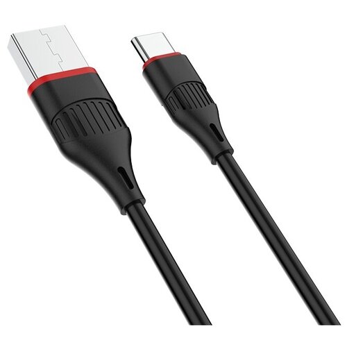 Дата-кабель Borofone BX17 USB-MicroUSB, 1 м, черный