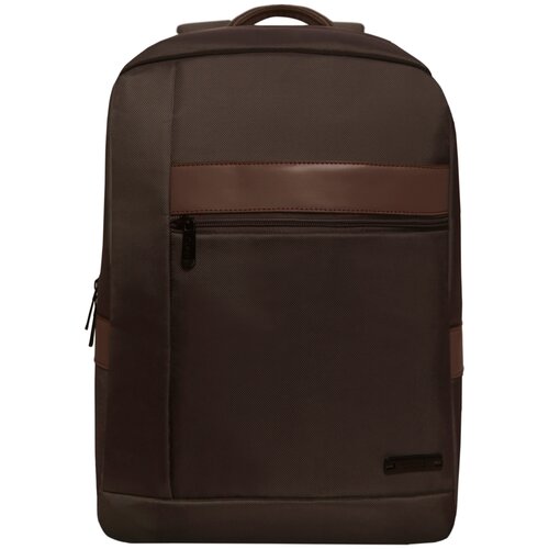 Деловой рюкзак TORBER VECTOR T7925-BRW с отделением для ноутбука 15", коричневый, полиэстер 840D, 44 х 30 x 9,5 см, 13,8 л