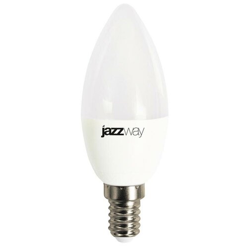 Лампа светодиодная PLED-LX 8Вт C37 свеча 4000К нейтр. бел. E14 | код 5025271 | JazzWay (8шт. в упак.)