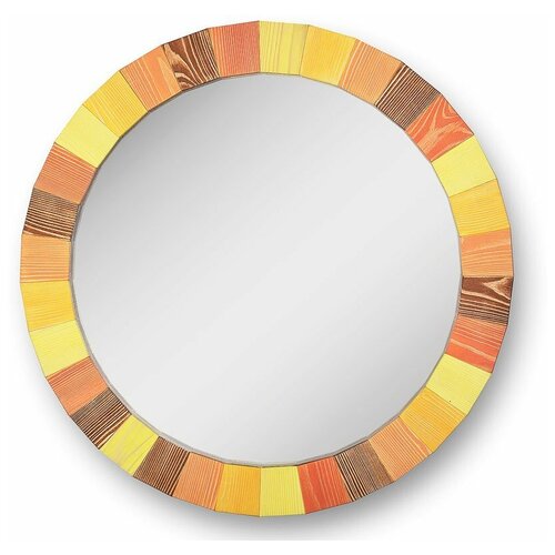 Зеркало deti-colors оранжевый узкое 60 см