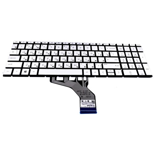 Клавиатура для HP 15-dw0068ur ноутбука с подсветкой