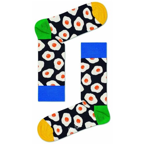 Носки Happy Socks, 2 пары, 2 уп., размер 29, черный, мультиколор