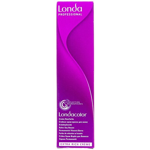 Londa Professional Стойкая крем-краска Londacolor Creme Extra Rich, 8/96 светлый блонд сандрэ фиолетовый, 60 мл