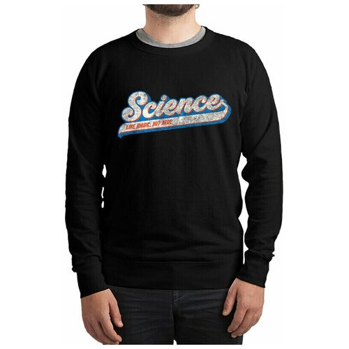 Свитшот DS Apparel, размер M, черный