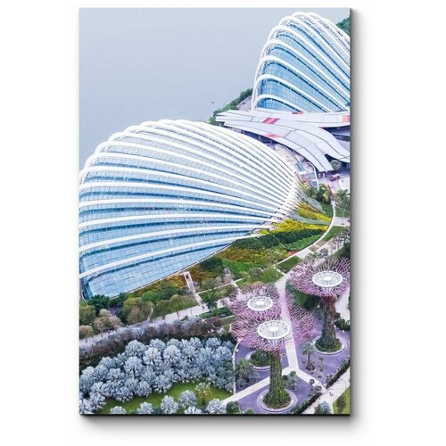 Модульная картина Невероятно красивый Сингапур 40x60