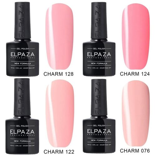 ELPAZA CHARM Professional/Гель-лак/ Набор 4 шт. по 10 мл