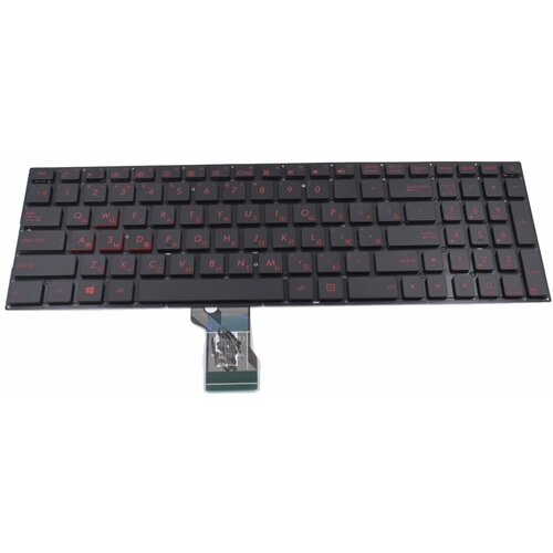 Клавиатура для Asus G501JW ноутбука с подсветкой