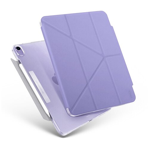 Чехол Uniq Camden Anti-microbial для iPad Air 10.9 (2022/20) с отсеком для стилуса Фиолетовый Purple
