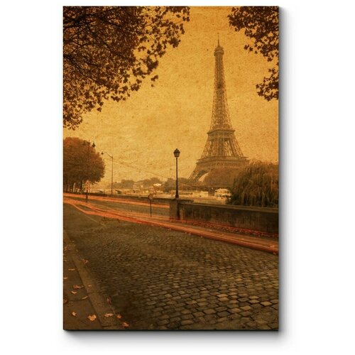 Модульная картина Винтажный Париж 60x90