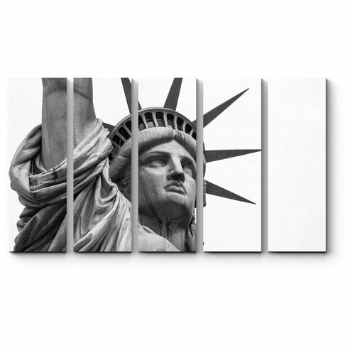 Модульная картина Величественная статуя Свободы 100x60