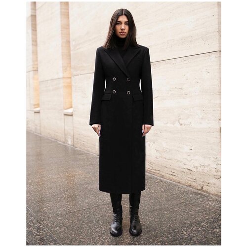 Пальто  BUBLIKAIM, размер 40(XS), черный