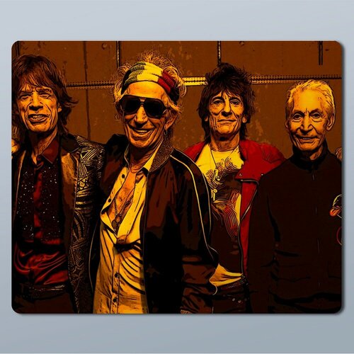 Коврик для мыши с принтом музыка The Rolling Stones - 8686