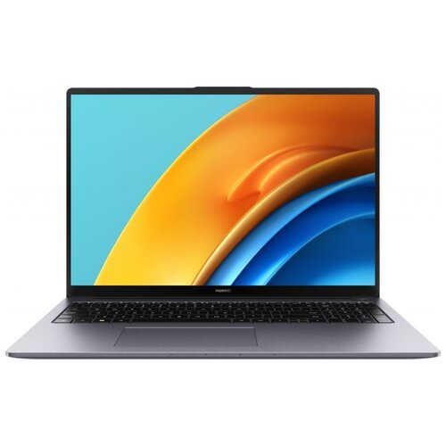 16" Ноутбук HUAWEI D 16 1920x1200, Intel Core i5 12450H 2 ГГц, RAM 16 ГБ, LPDDR4X, SSD 512 ГБ, Intel UHD Graphics, Windows 11 Home, RU, 53013EUS, космический серый