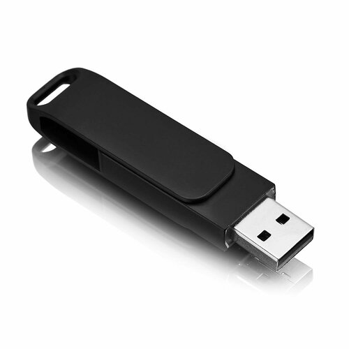 USB флешка, USB flash-накопитель, Флешка Stone, 128 МB, черная, USB 2.0, арт. F44 30шт